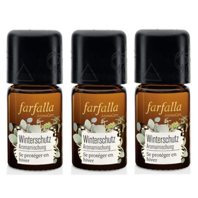 farfalla ファファラ　アロマブレンド　守られて＜オーラ＞(5ml) ×3点セット