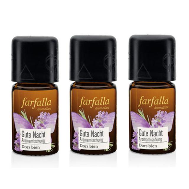 farfalla ファファラ　アロマブレンド　おやすみなさい＜ラベンダー＞(5ml) ×3点セット