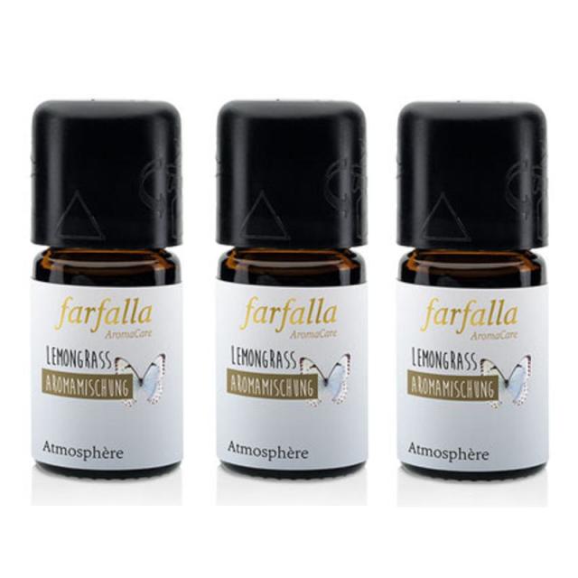 farfalla ファファラ　アロマブレンド　リフレッシュ＜レモングラス＞(5ml) ×3点セット