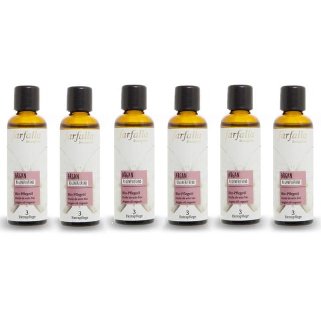 farfalla ファファラ　アルガンオイル＜BIO＞(75ml) ×6点セット