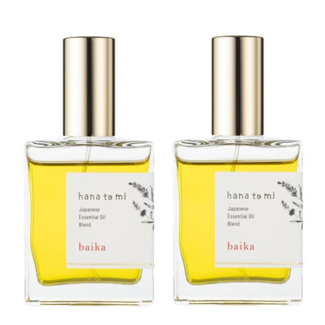 フレーバーライフ hana to mi(ハナトミ) オードトワレ バイカ 23ml（2点セット）