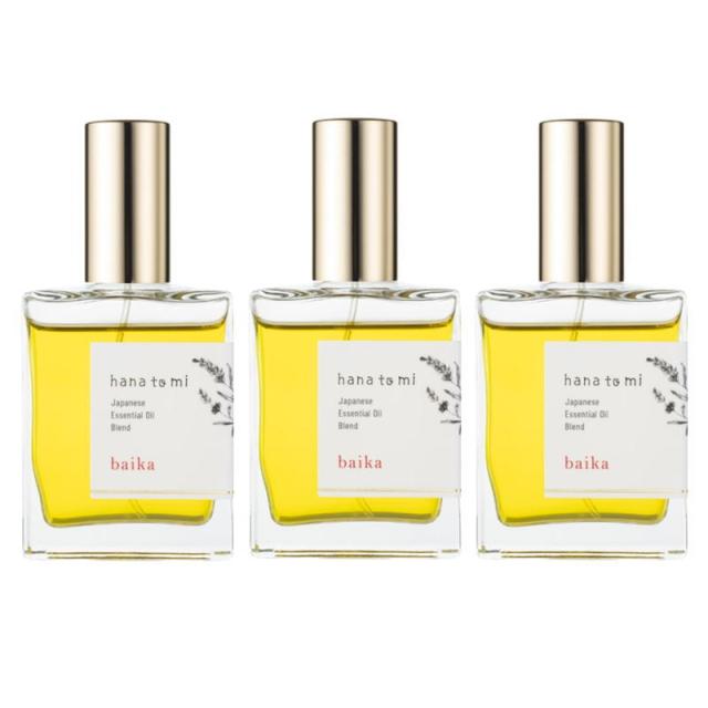 フレーバーライフ hana to mi(ハナトミ) オードトワレ バイカ 23ml（3点セット）