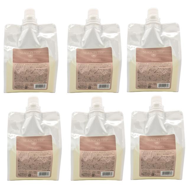 ミアンビューティー　シーズントリップ マイルドクールシャンプー　550mlリフィル ×6点セット