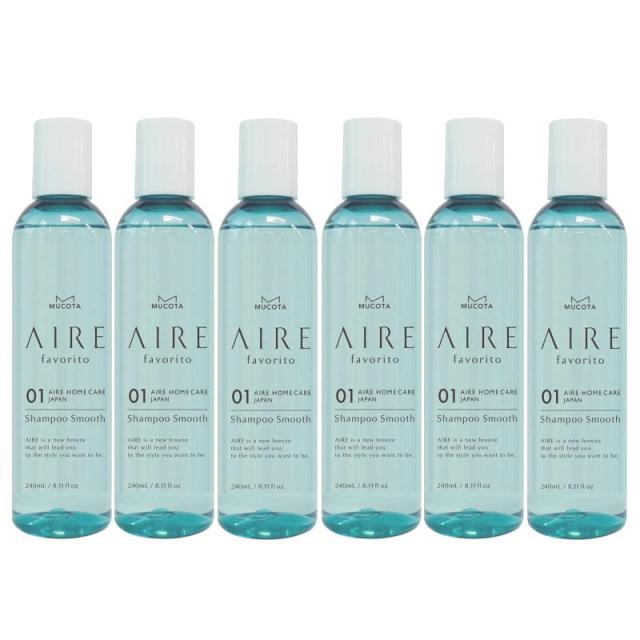 ムコタ 　アイレファブリット　01　シャンプー　S　240ml【×6点セット】