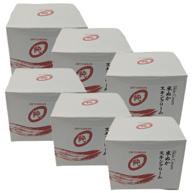 リアル オリザジュン 米ぬかスキンクリーム 185g×6点セット