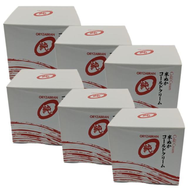 リアル オリザジュン 米ぬか コールドクリーム 300g×6点セット