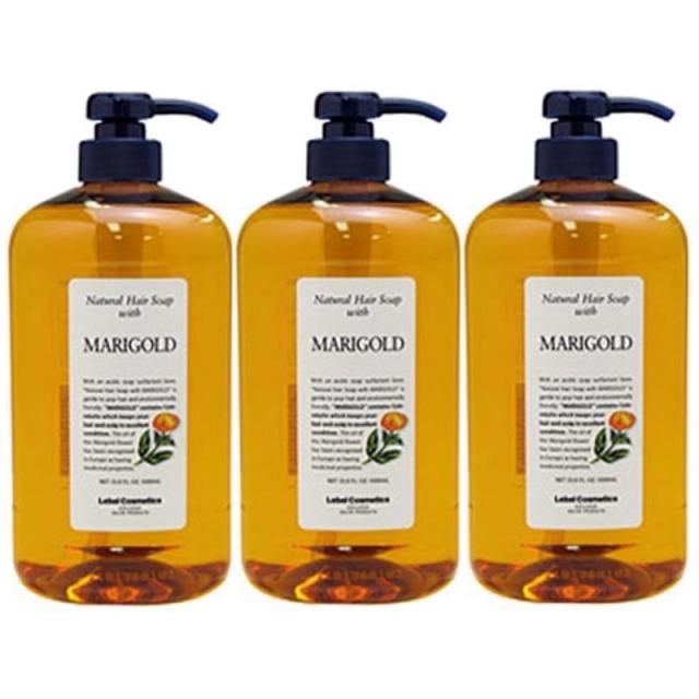 ルベル　ナチュラル ヘア ソープ ウィズ MG　1000ml【3個セット】