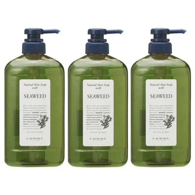 ルベル　ナチュラル ヘア ソープ ウィズ SW　1000ml【3個セット】