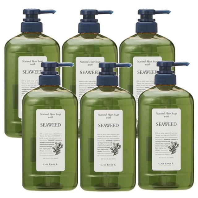 ルベル　ナチュラル ヘア ソープ ウィズ SW　1000ml【6個セット】