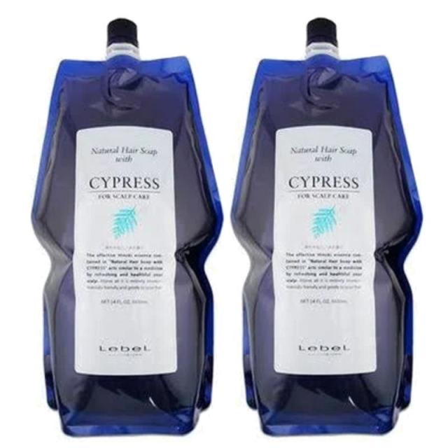 ルベル　ナチュラル ヘア ソープ ウィズ CYd　1600mlリフィル【2個セット】