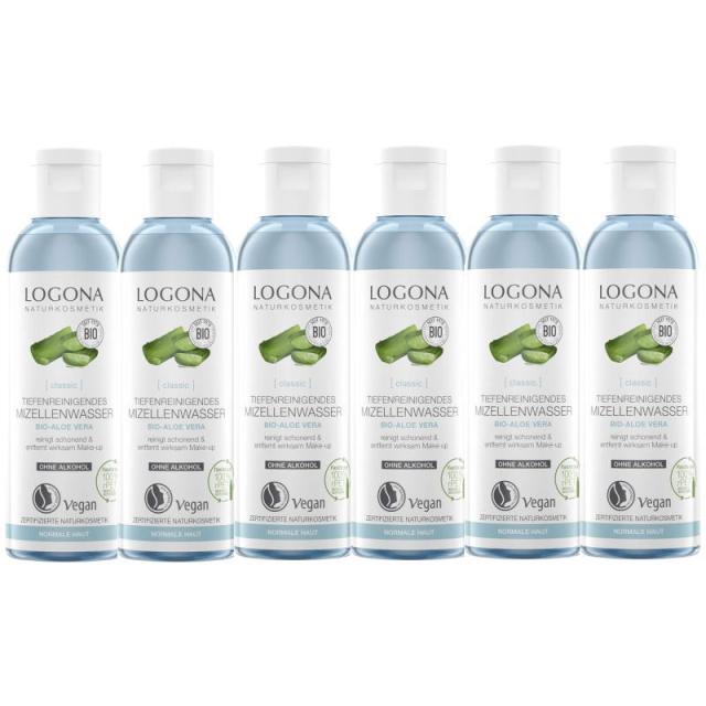 LOGONA ロゴナ　ウォータークレンジング(アロエヴェラ)(125ml)×6点セット