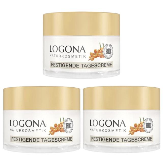 LOGONA ロゴナ　エイジプロテクション　デイクリーム(ヒアルロン)(50ml)×3点セット