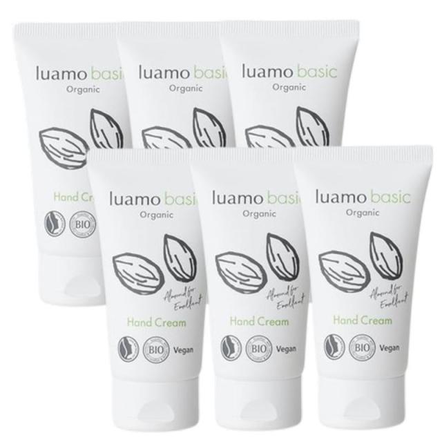 ルアモ ベーシック ハンドクリーム 　50ml×6点セット