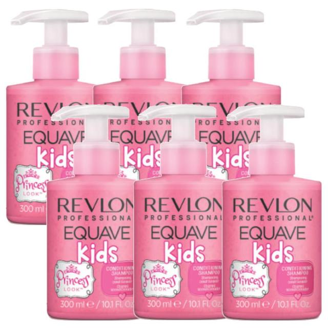 REVLON レブロン イクエイブ シャンプー キッズプリンセス 300ml【×6点セット】