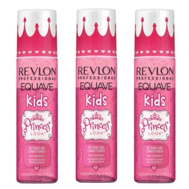 REVLON レブロン イクエイブ ディタングルコンディショナー キッズプリンセス 300ml【×3点セット】