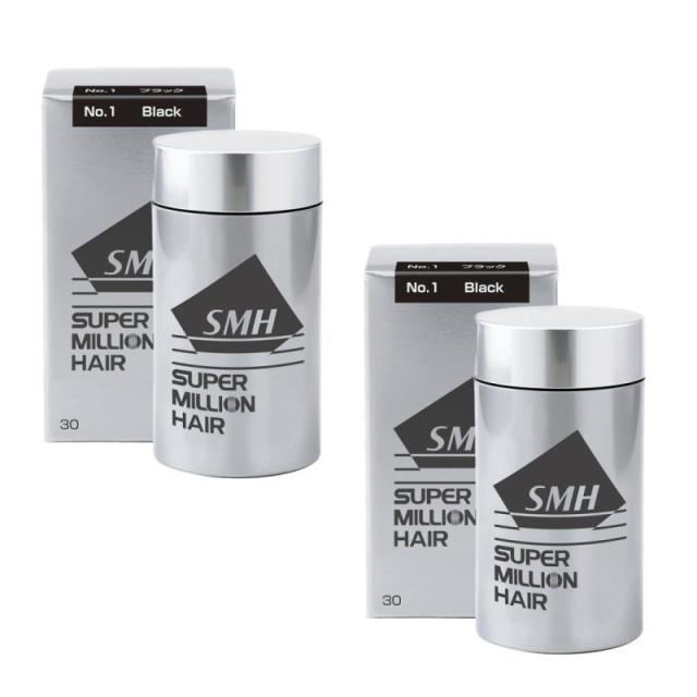 ルアン　スーパーミリオンヘアー30g No.1 ブラック(2点セット)