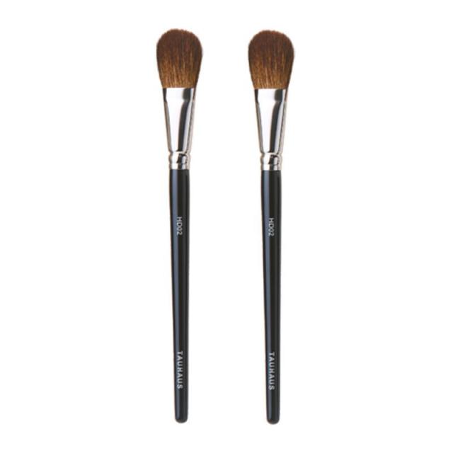 TAUHAUS タウハウス　ROOTS(ルーツ) 熊野筆 HD02 チークブラシ（2点セット）