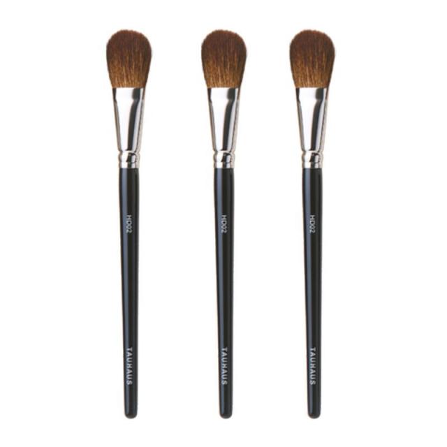 TAUHAUS タウハウス  ROOTS(ルーツ) 熊野筆 HD02 チークブラシ（3点セット）