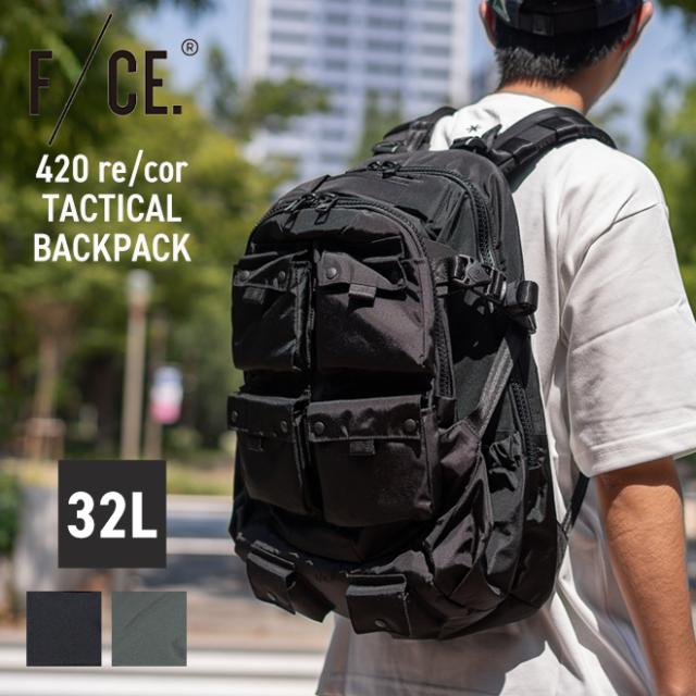F/CE エフシーイー F/CE. 420 re/cor タクティカル バックパック バッグ リュック リサイクル ナイロン Cordura バックパック 32L デイパック 撥水 ノートPC収納 軽量