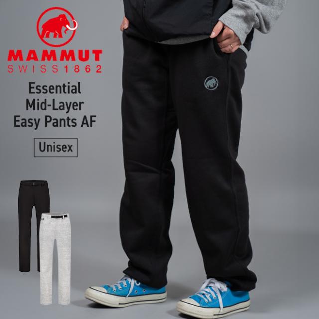MAMMUT マムート Mammut Essential ML Easy Pants AF マムート エッセンシャル ミッドレイヤーイージーパンツ ロングパンツ アウトドア キャンプ スポーツ ジム