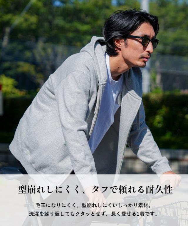 snowpeak スノーピーク ジップ アップ パーカー リサイクル コットン