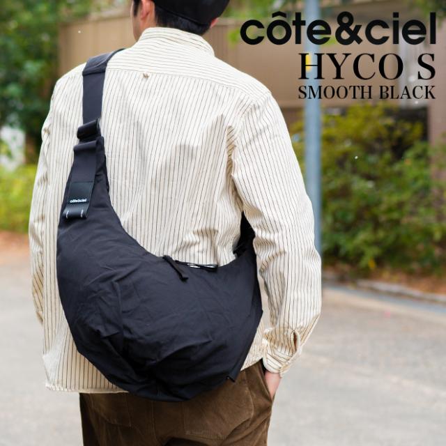 Cote&Ciel コートエシエル HYCO S バッグ ボディバッグ  ショルダーバッグ メンズ レディース ブラック黒 かっこいい ブランド 人気