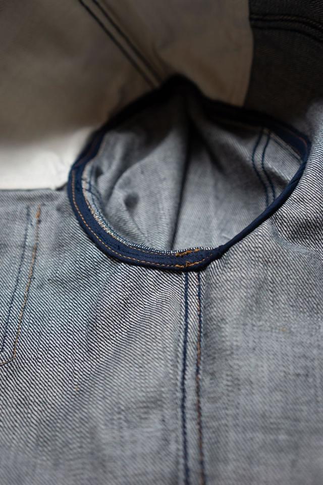 【店舗限定】世界に誇る最高峰デニム レアジャケット Gジャン ビッグジョン 15.5oz 藍聖セルビッチデニム リジッド 坂本デニム 生デニムジャケット  アウター BIG JOHN RARE JACKET 未洗い ( r609-000 )  ジージャン インディゴセルビッチ メンズ 送料無料 日本製 アーベン