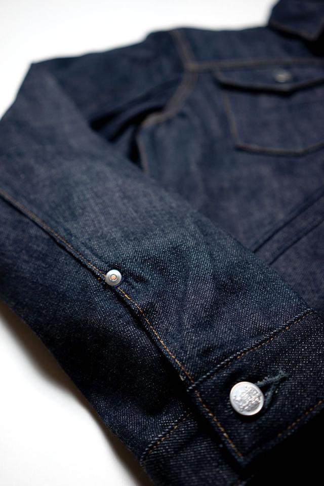 【店舗限定】世界に誇る最高峰デニム レアジャケット Gジャン ビッグジョン 15.5oz 藍聖セルビッチデニム リジッド 坂本デニム 生デニムジャケット  アウター BIG JOHN RARE JACKET 未洗い ( r609-000 )  ジージャン インディゴセルビッチ メンズ 送料無料 日本製 アーベン