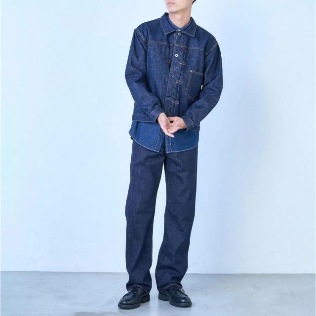 ジャパンブルージーンズ サークル J501 ルーズモデル 14.8oz アメリカ綿セルヴィッチデニムパンツ LOOSE JAPAN BLUE JEANS CIRCLE ( JBJE1501 )  メンズ カーブベルト ジッパーフライ ワイド 股上深め おしゃれ 普段使い 実用的 アーベン 赤耳 セルビッチ 2025年