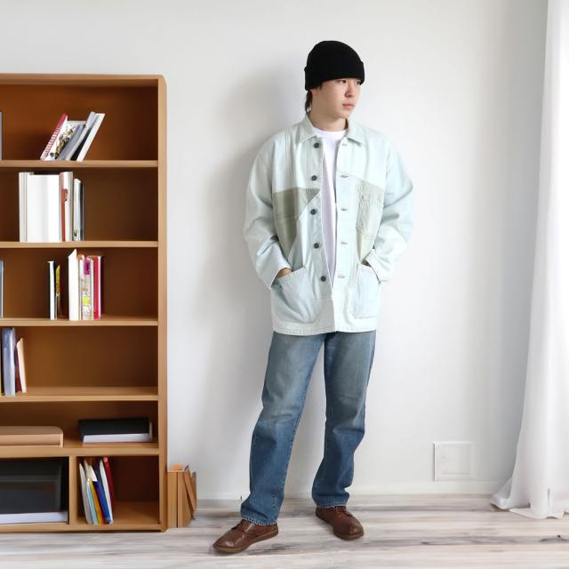 ジーンズ ジョンブル メンズ Johnbull ユーズド加工 13.5オンスデニム