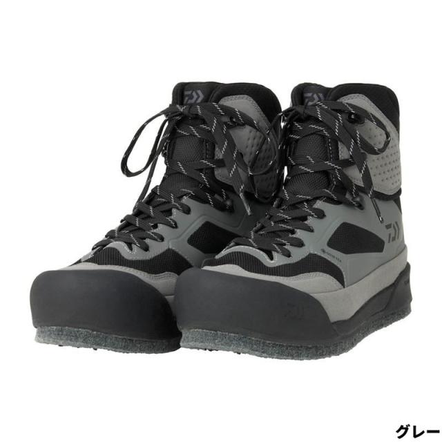 ダイワ フットウェア DS-3650G-TG(スパイクフェルトソール)TGロックショア ゴアテックスシューズ 25.0cm グレー