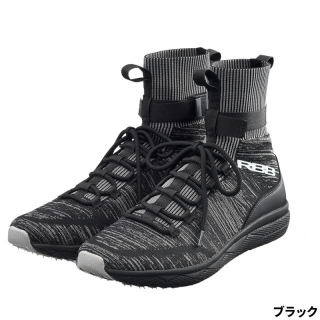 双進 フットウェア RBB サーフシューズII Hi 3L ブラック 7657