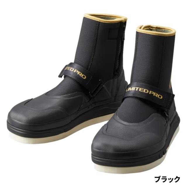 シマノ リミテッドプロ ジオロック 羊毛フェルト (中丸先ワイド) XL ブラック FT-522W