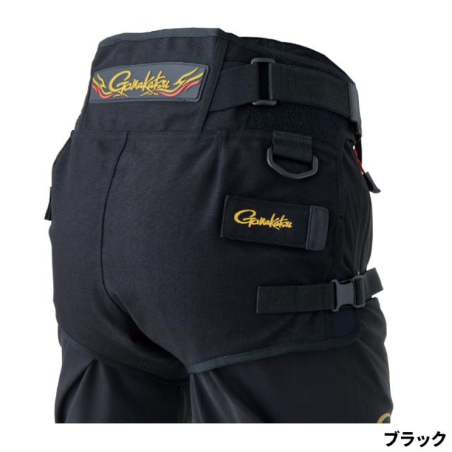 がまかつ ヒップガード コーデュラ ヒップガード(ハイバックタイプ) M ブラック GM3726