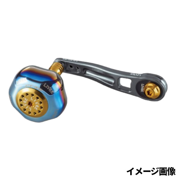 リブレ リールパーツ LB 80-85 シマノM7(シマノ〜200番) 右巻 ガンメタ/ゴールド LB88-M7R メガテック