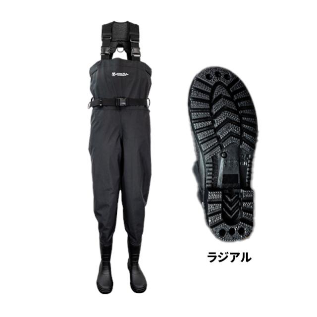 ジャッカル ウェーダー ブリーザブルシークウェーダー ラジアル M