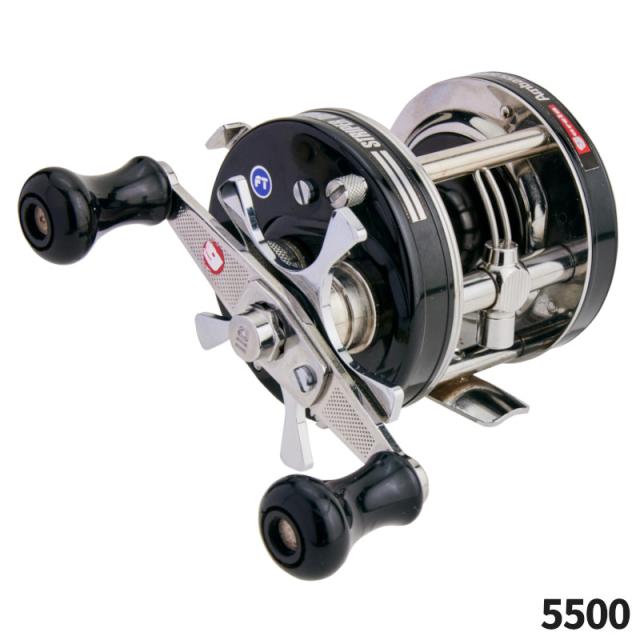 アブガルシア アンバサダー 5500 ストライパー ブラック 右ハンドル 24年モデル