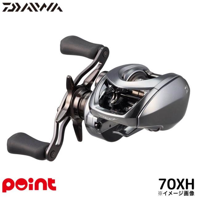 ダイワ ベイトリール 25 スティーズ リミテッド CT SV TW 70XH 右ハンドル ベイトリール