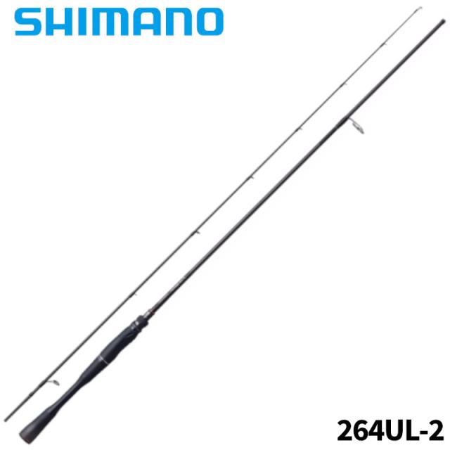 シマノ バスロッド 24 ポイズンアドレナ 264UL-2 バスロッド
