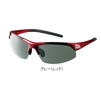 ダイワ 偏光グラス ポリカーボネイト変色調光偏光グラス ＤＮ−４０２２Ｈ グレー（レッド）