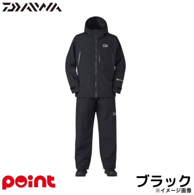 ダイワ ウェア DR-1925 ゴアテックス バーサタイルレインスーツ XL ブラック
