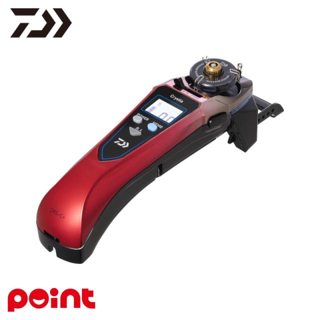 ダイワ 25 クリスティア ワカサギ CRS-C+ メタルガンメタ/レッド グラデーション