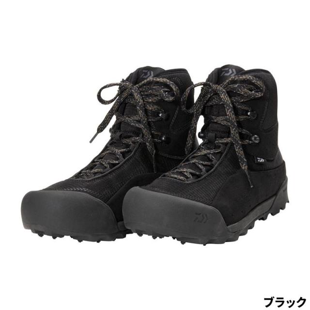 ダイワ フットウェア DS-3100TG TGロックショアシューズ ハイカット TGスパイク 26.5cm ブラック