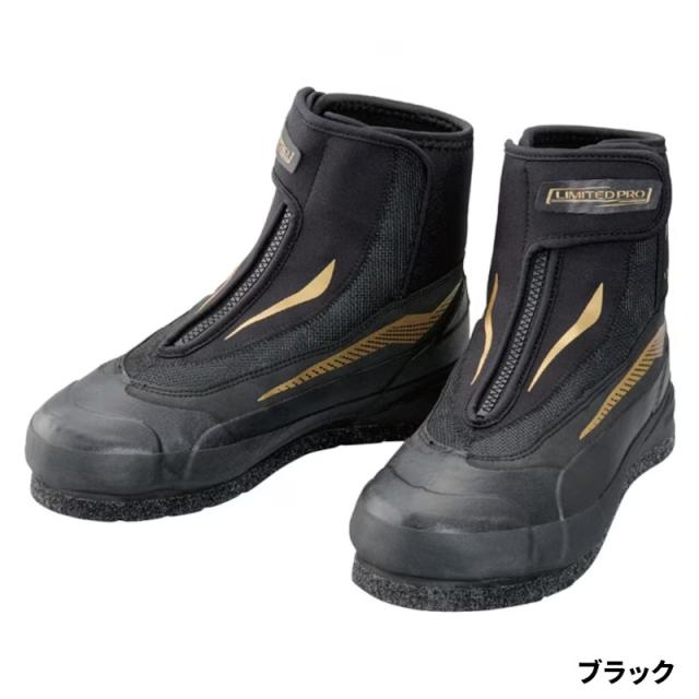 シマノ リミテッドプロ 中丸シューズ(3Dカットフェルト) 28.0cm ブラック FA-055S