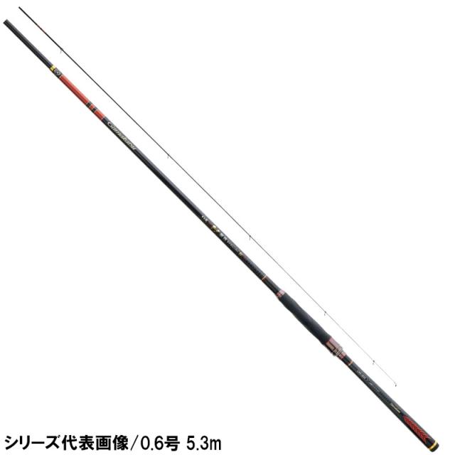 がまかつ 磯竿 がま磯 チヌ競技スペシャル4 0.6号 5.0m