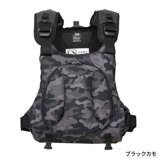 ダイワ ライフジャケット DF-6624 PDゲームベスト フリー ブラックカモ
