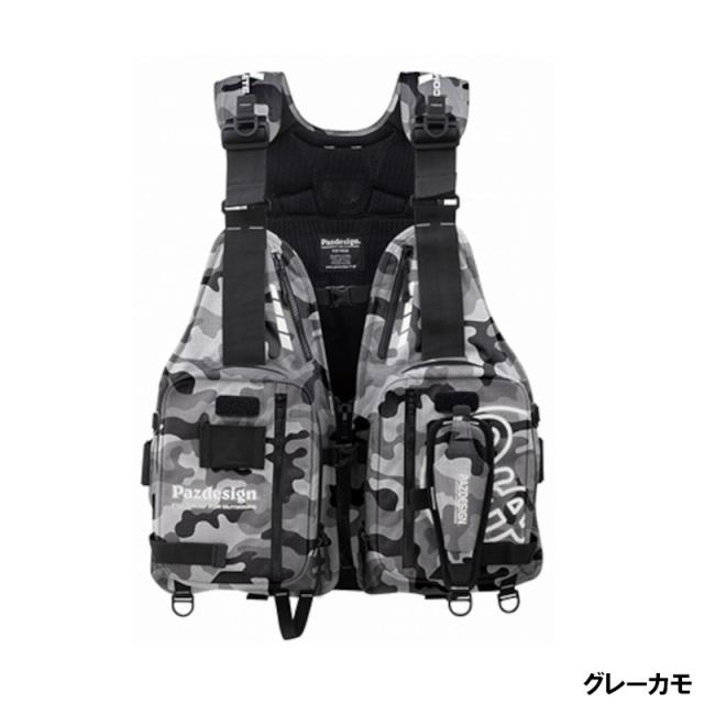 ライフジャケット SLV-032 コンプリート5 グレーカモ