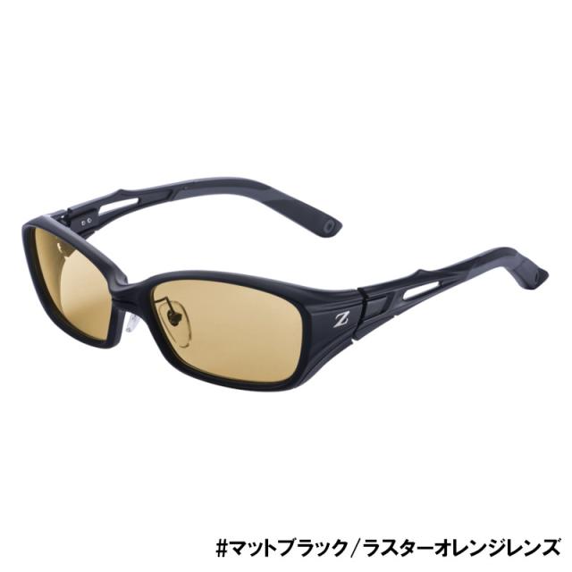 グレンフィールド 偏光グラス Zeque デヴォン F-1981 #マットブラック/ラスターオレンジレンズ
