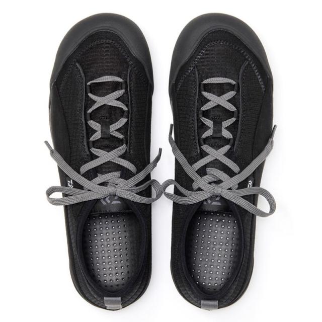 ダイワ フットウェア TGロックショアシューズ ローカット TGスパイクフェルト DS-1600TG 26.5cm ブラック