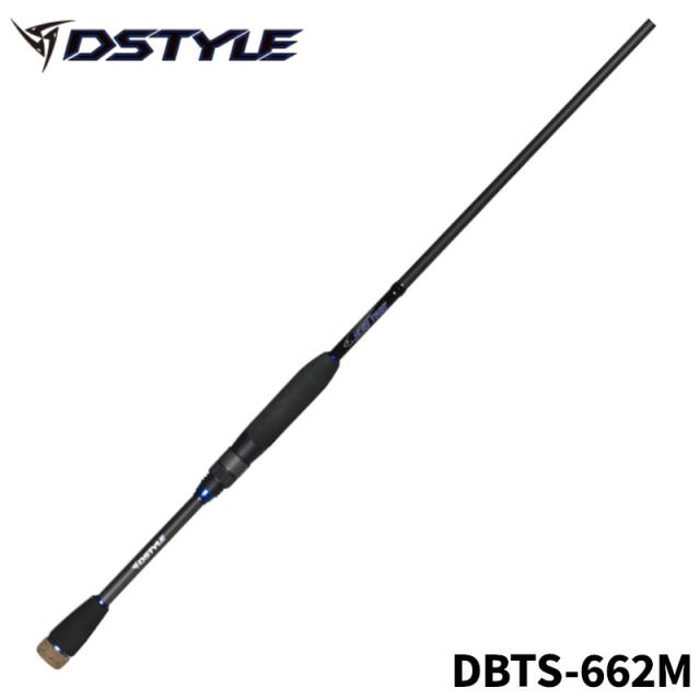 DSTYLE バスロッド BLUE TREK(ブルートレック) 2ピースモデル DBTS-662M バスロッド